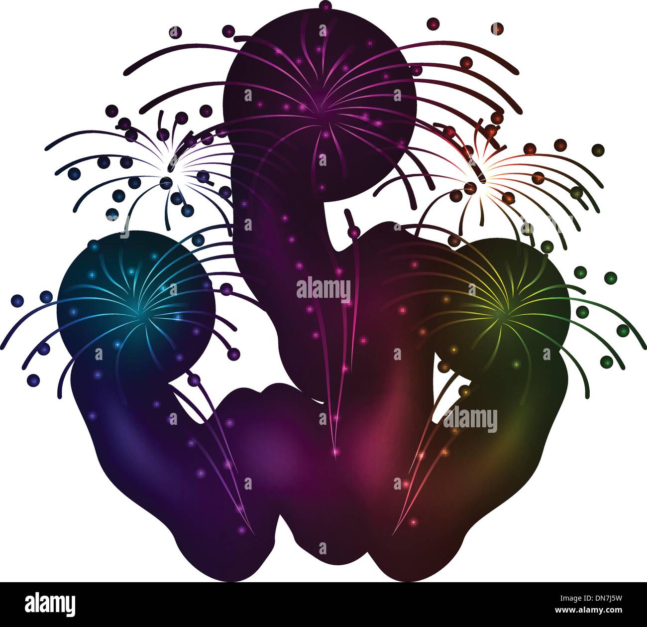 Awesome salute background with light effect Stock Vector Image & Art ...