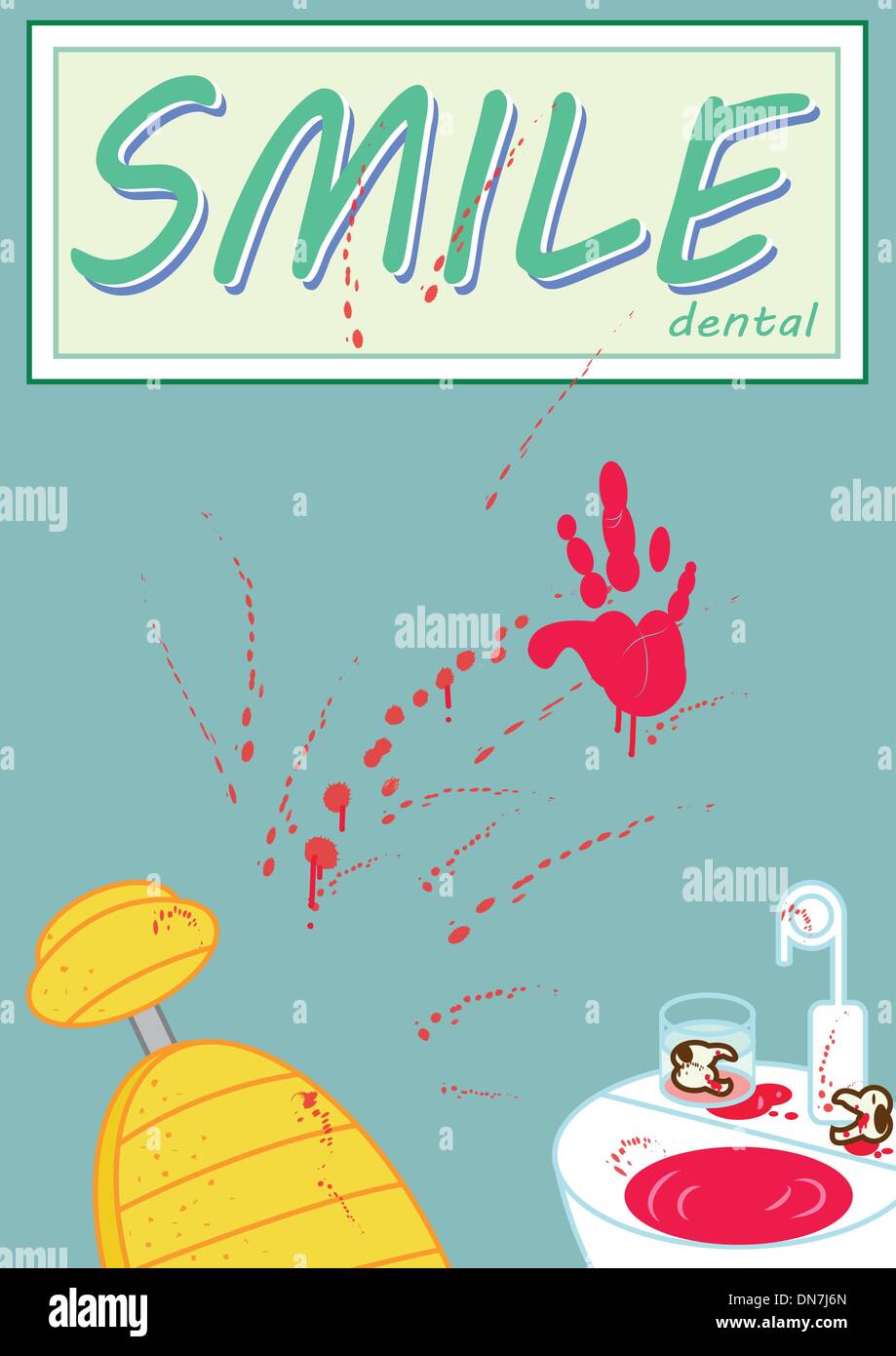 Bloody tooth Stock Vector Images - Alamy