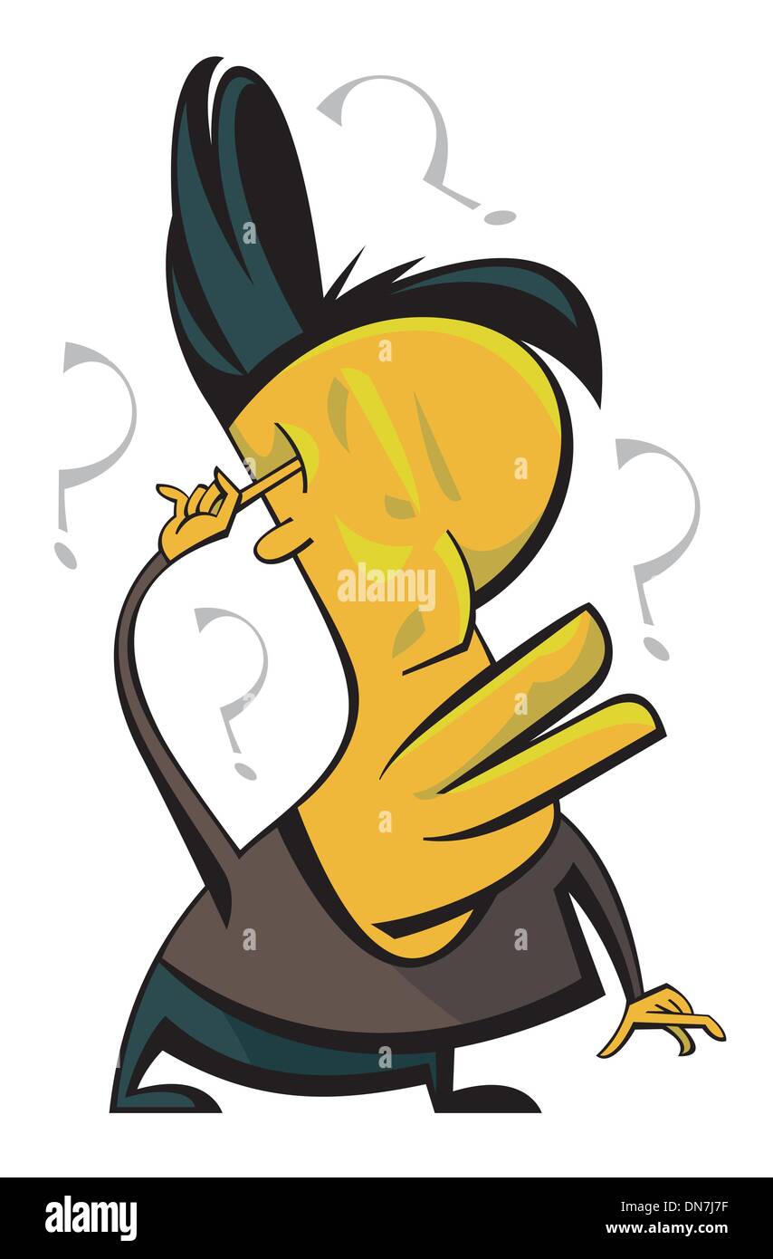 Fat man cartoon in Cut Out Stock Images & Pictures - Alamy