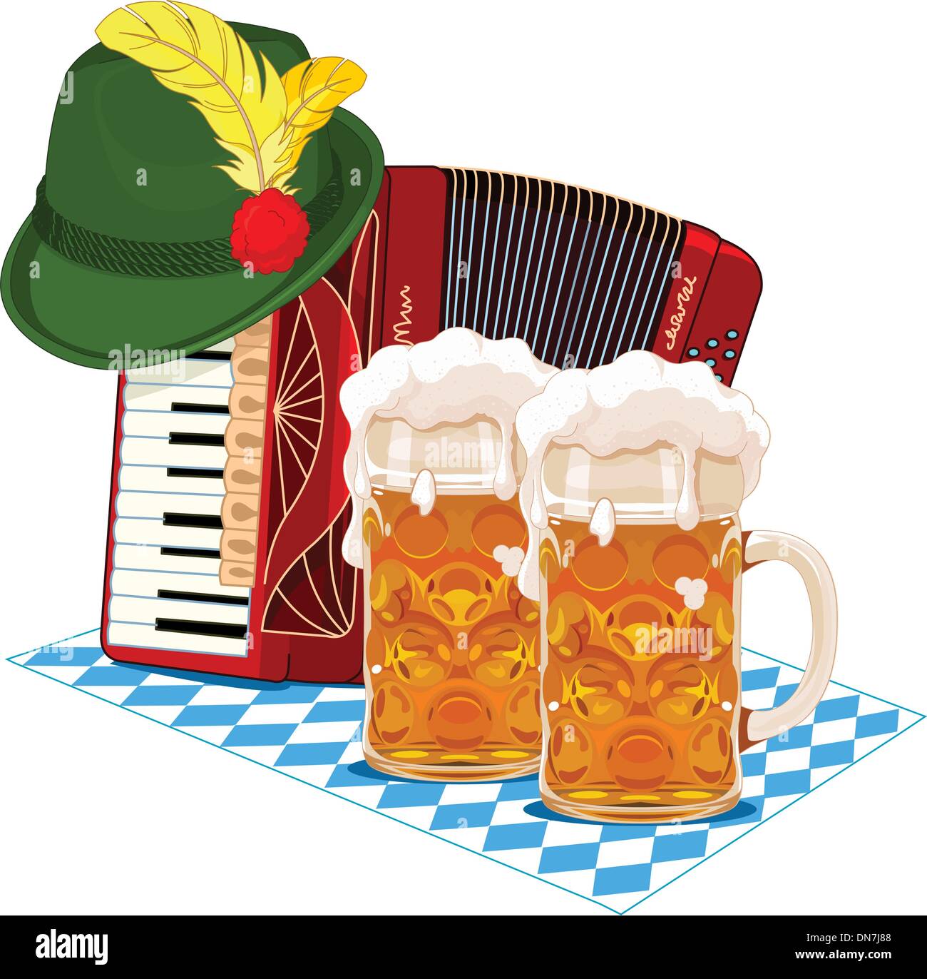 Isolated oktoberfest icon germany hi-res stock photography and images ...