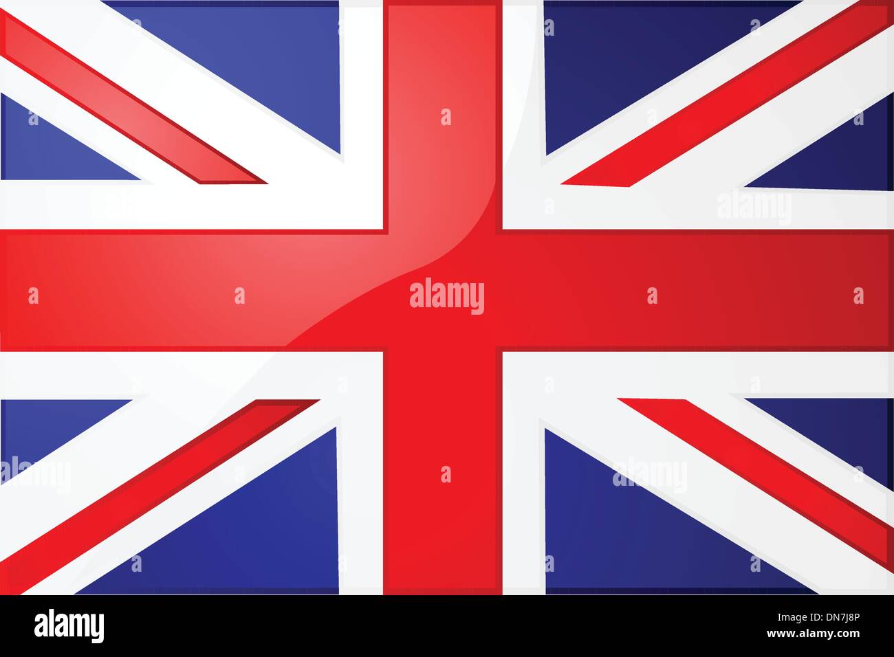 Plastic union jack flag Stock Vector Images - Alamy