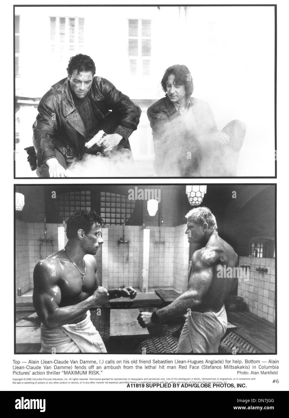 May 18, 2001 - A11819: ''MAXIMUM RISK''.JEAN CLAUDE VAN DAMME ...