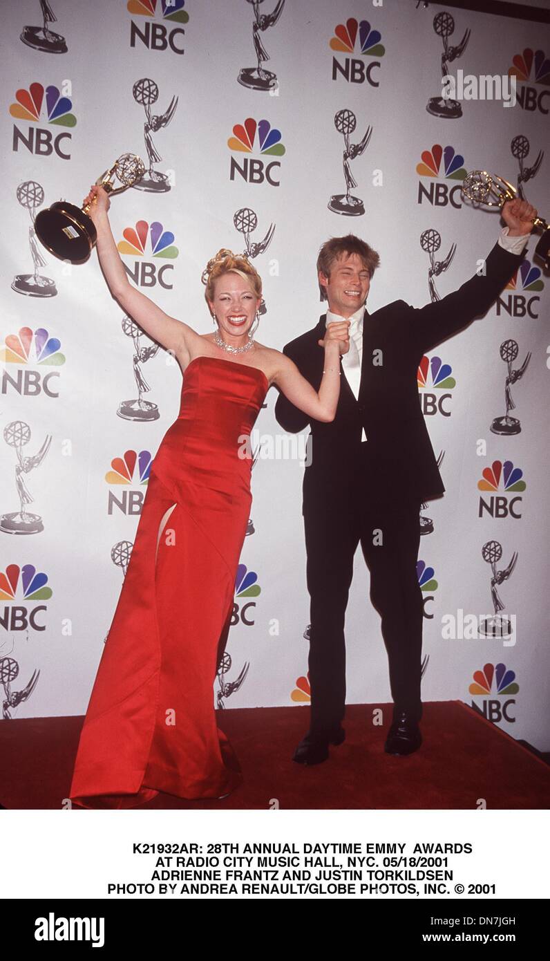 May 18, 2001 - K21932AR: 28TH ANNUAL DAYTIME EMMY AWARDS.AT RADIO CITY ...