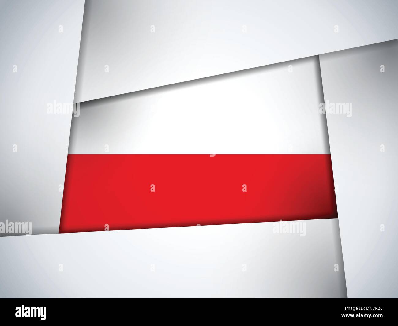 Poland Country Flag Geometric Background Stock Vector Image & Art - Alamy