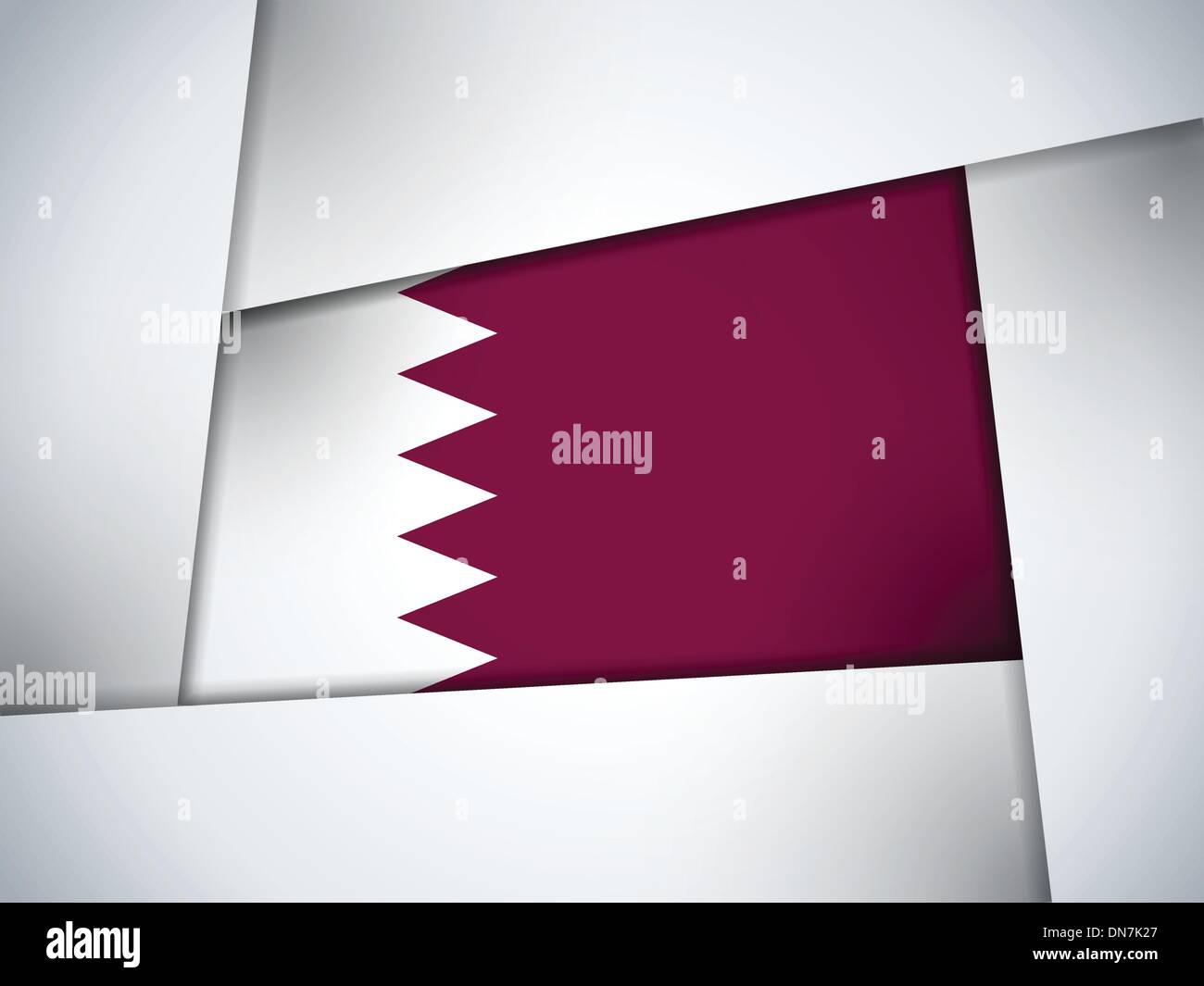 Qatar Country Flag Geometric Background Stock Vector Image & Art - Alamy
