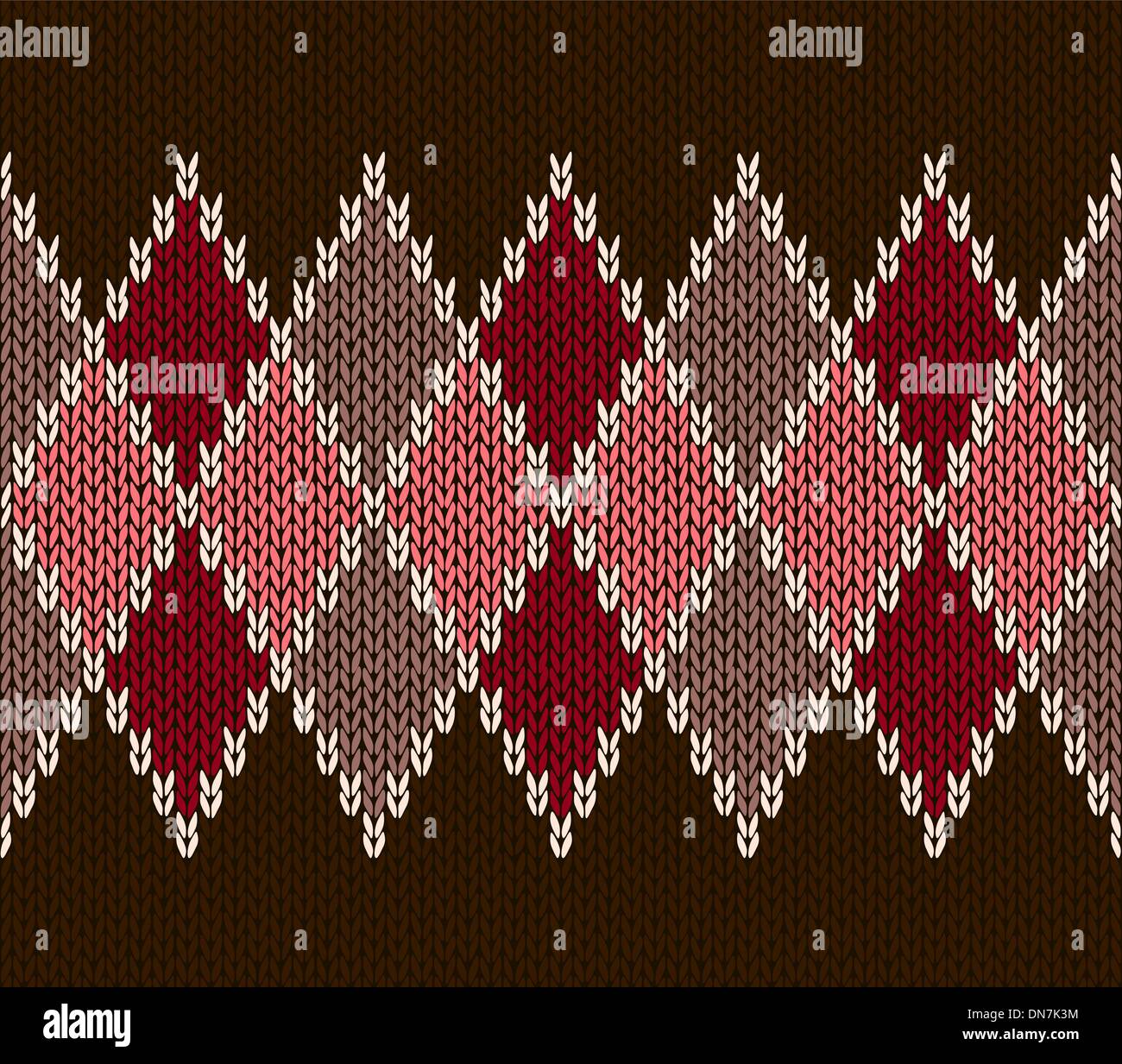 Style Seamless Knitted Pattern Stock Vector Image & Art - Alamy