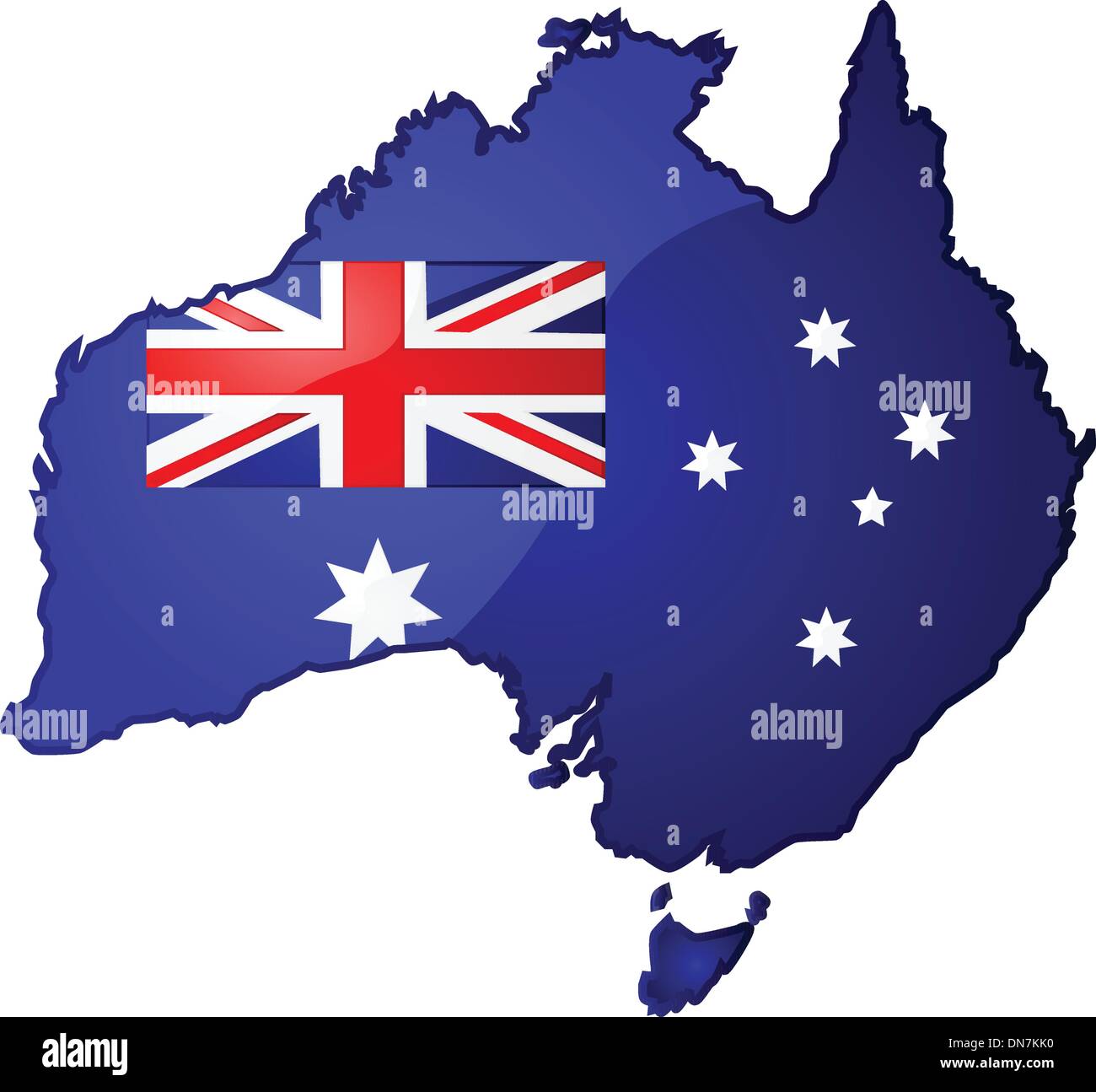 Australia map vector hi-res stock photography and images - Alamy