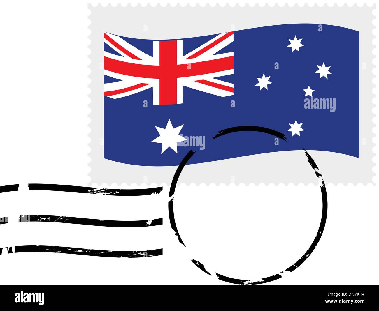 Australia postage stamp Stock Vector Images - Alamy