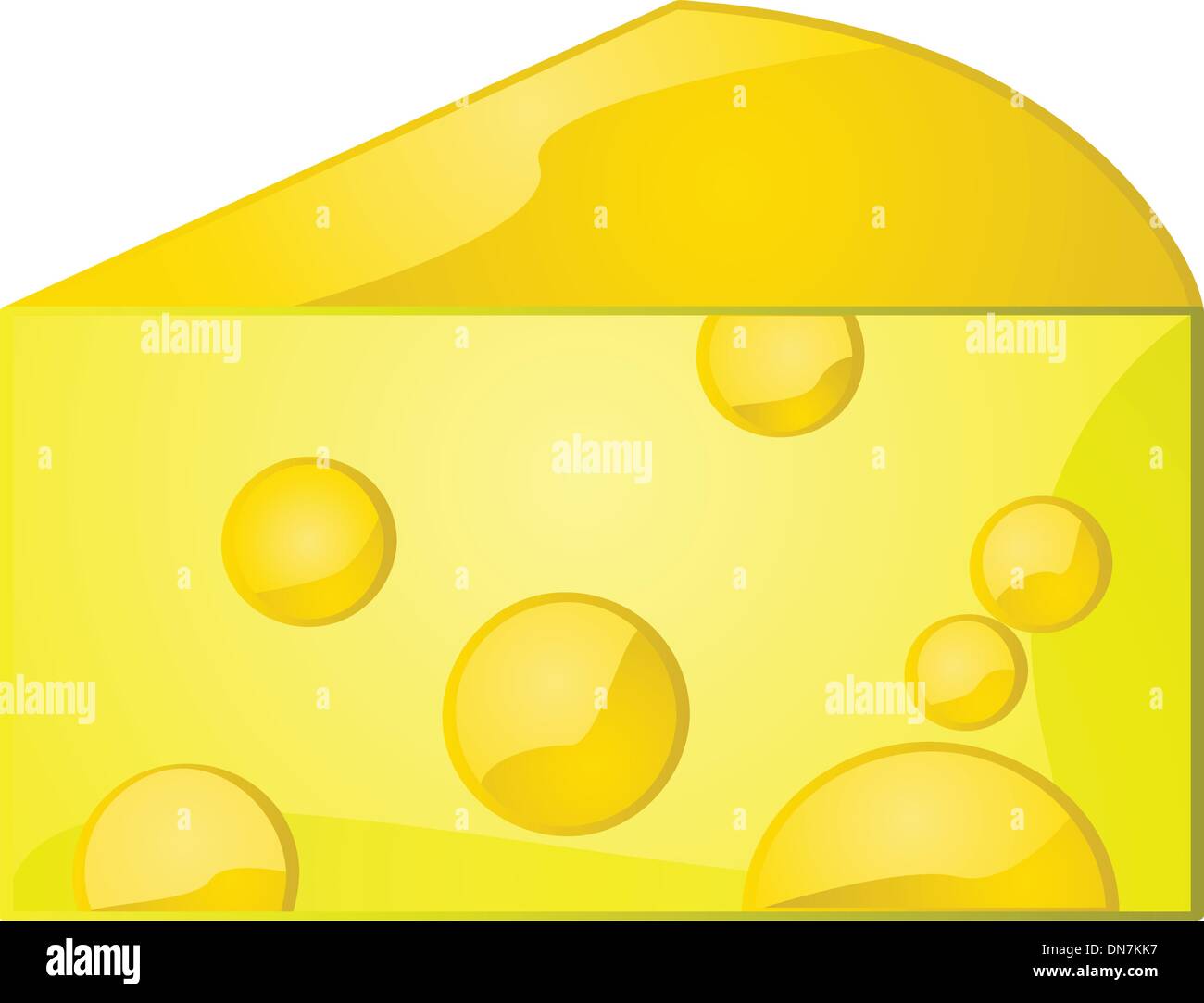 Shiny cheese Stock Vector Images - Alamy