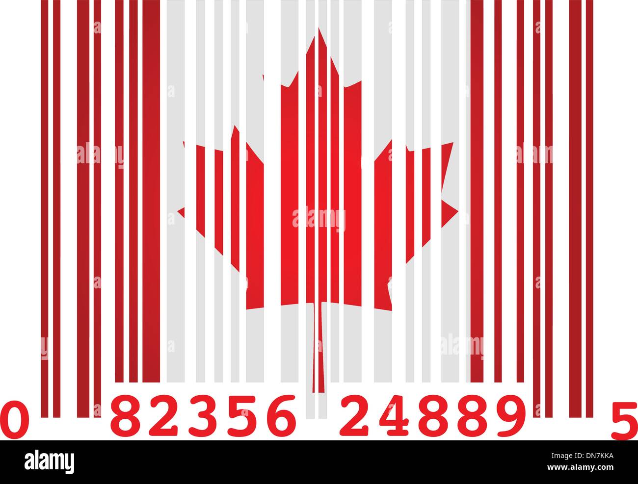 Barcode flag Stock Vector Images - Alamy