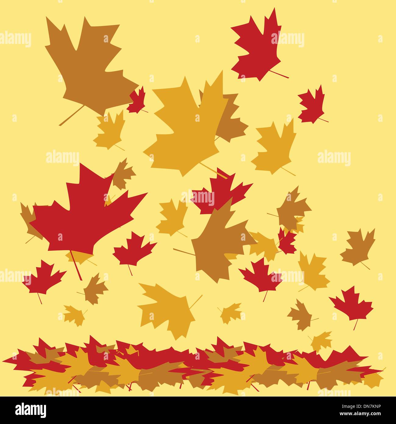 Fall leaves 1 Stock Vector Image & Art - Alamy