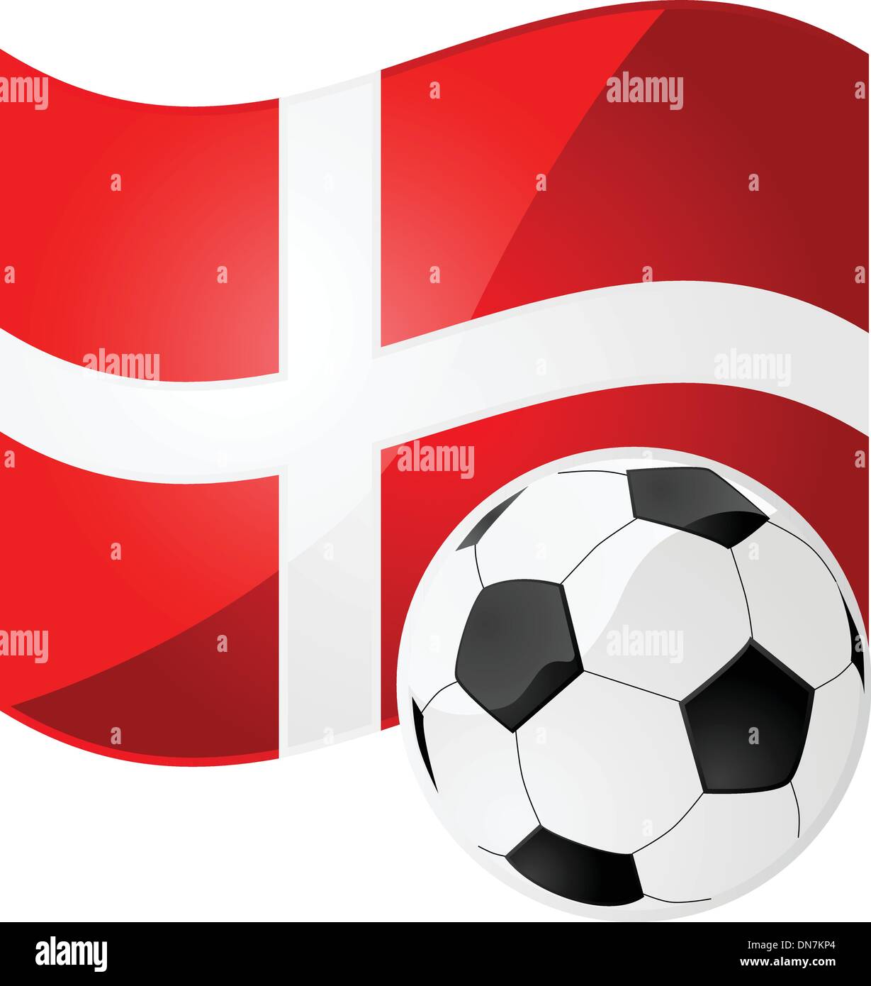 Denmark soccer Stock Vector Images - Alamy