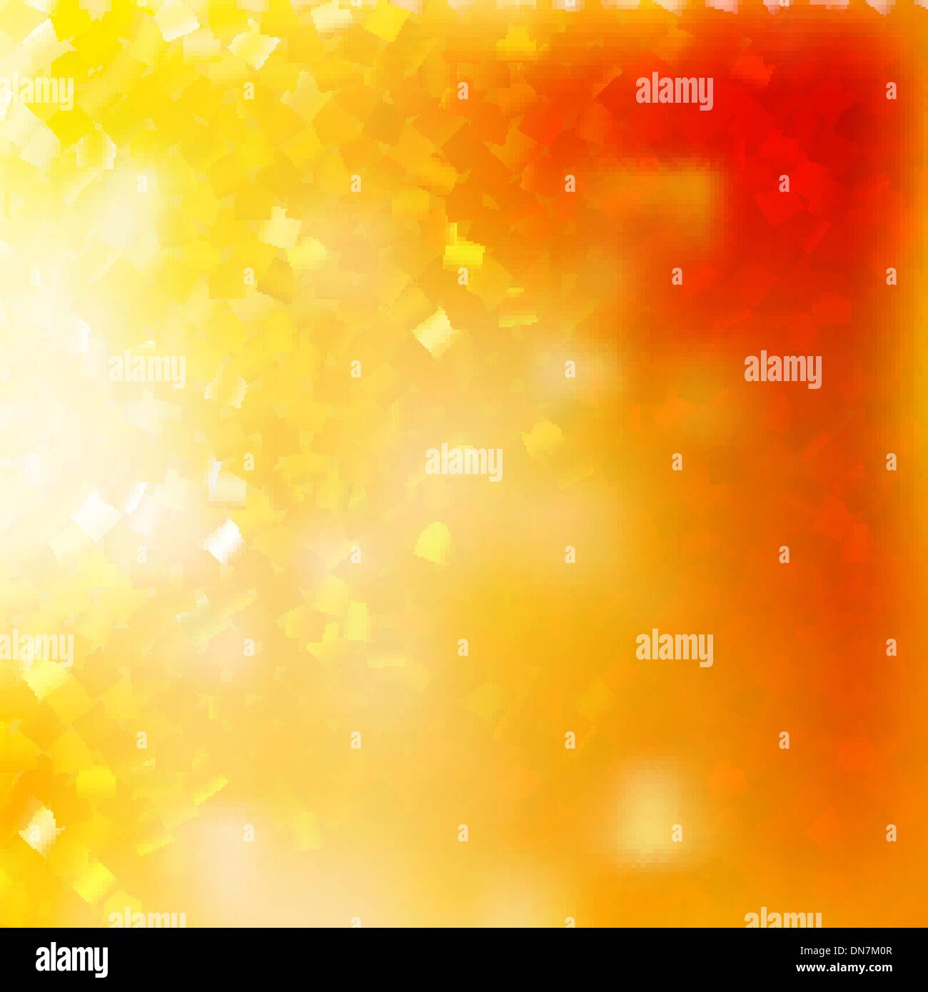 Square pattern in red and orange colors. EPS 10 Stock Vector Image ...