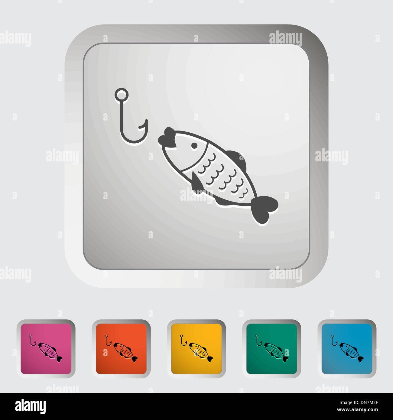 Simple fishing Stock Vector Images - Alamy