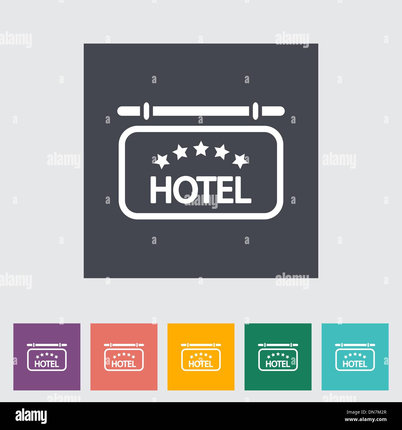 Hotel orange Stock Vector Images - Alamy