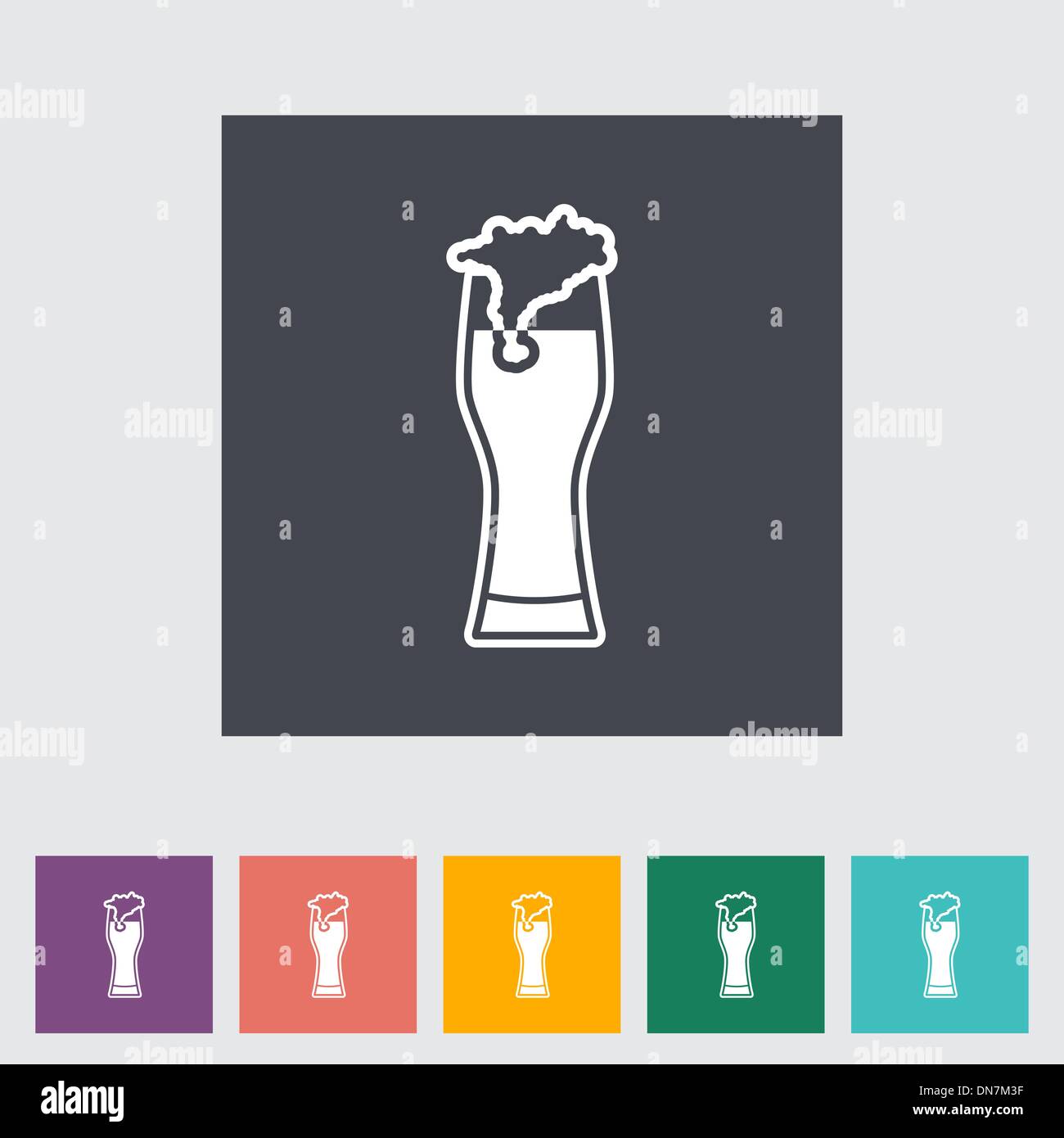 Beer painting Stock Vector Images - Alamy