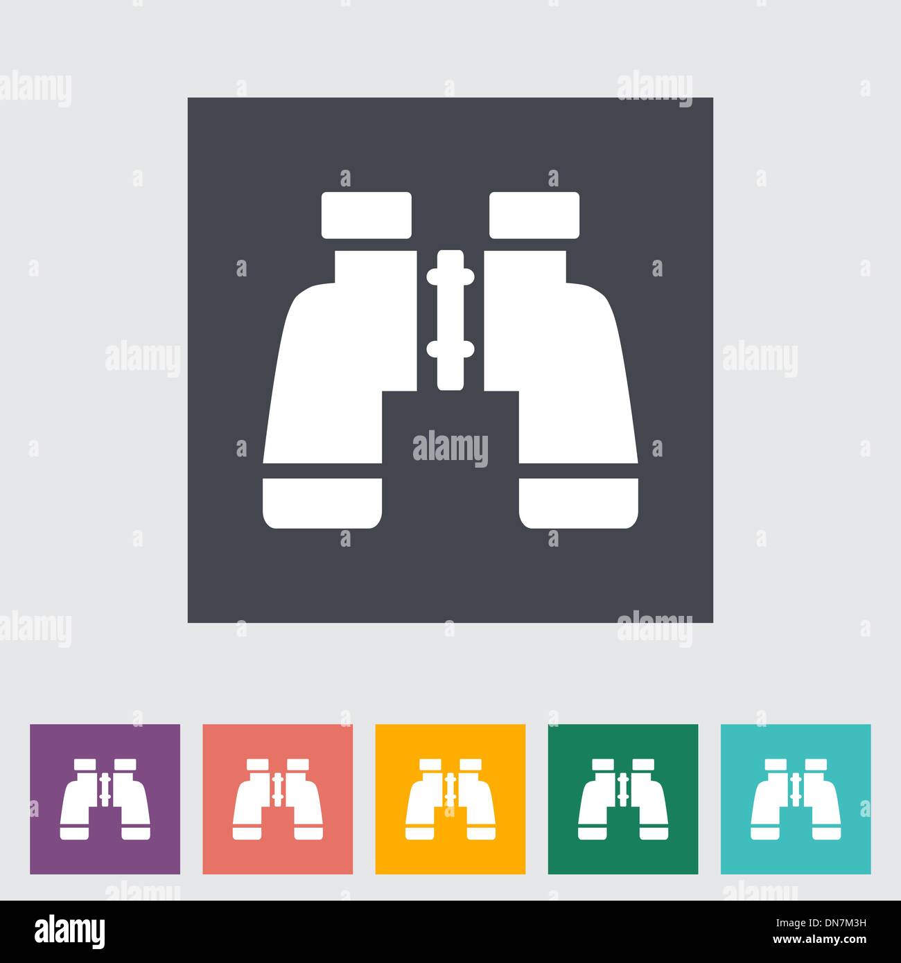 Binoculars icon hi-res stock photography and images - Alamy