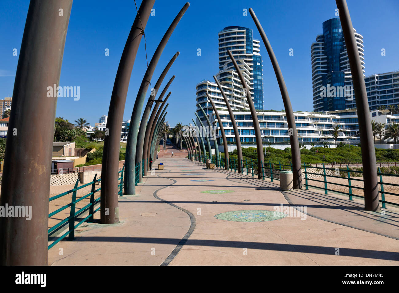 Umhlanga Rocks a popular seaside resort outside Durban South Africa ...