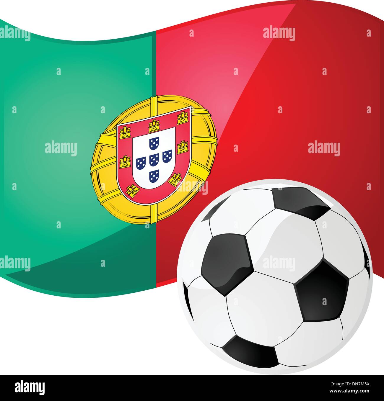 Soccer portugal Stock Vector Images - Alamy