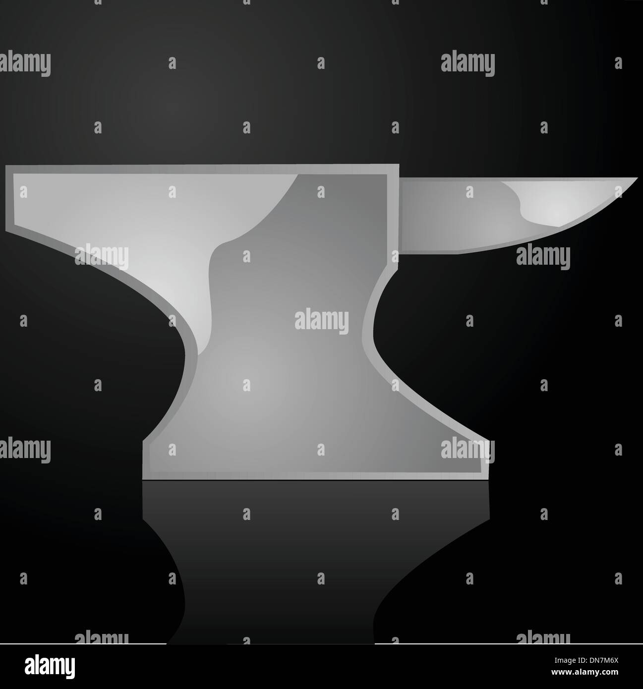 Anvil vector vectors hi-res stock photography and images - Alamy