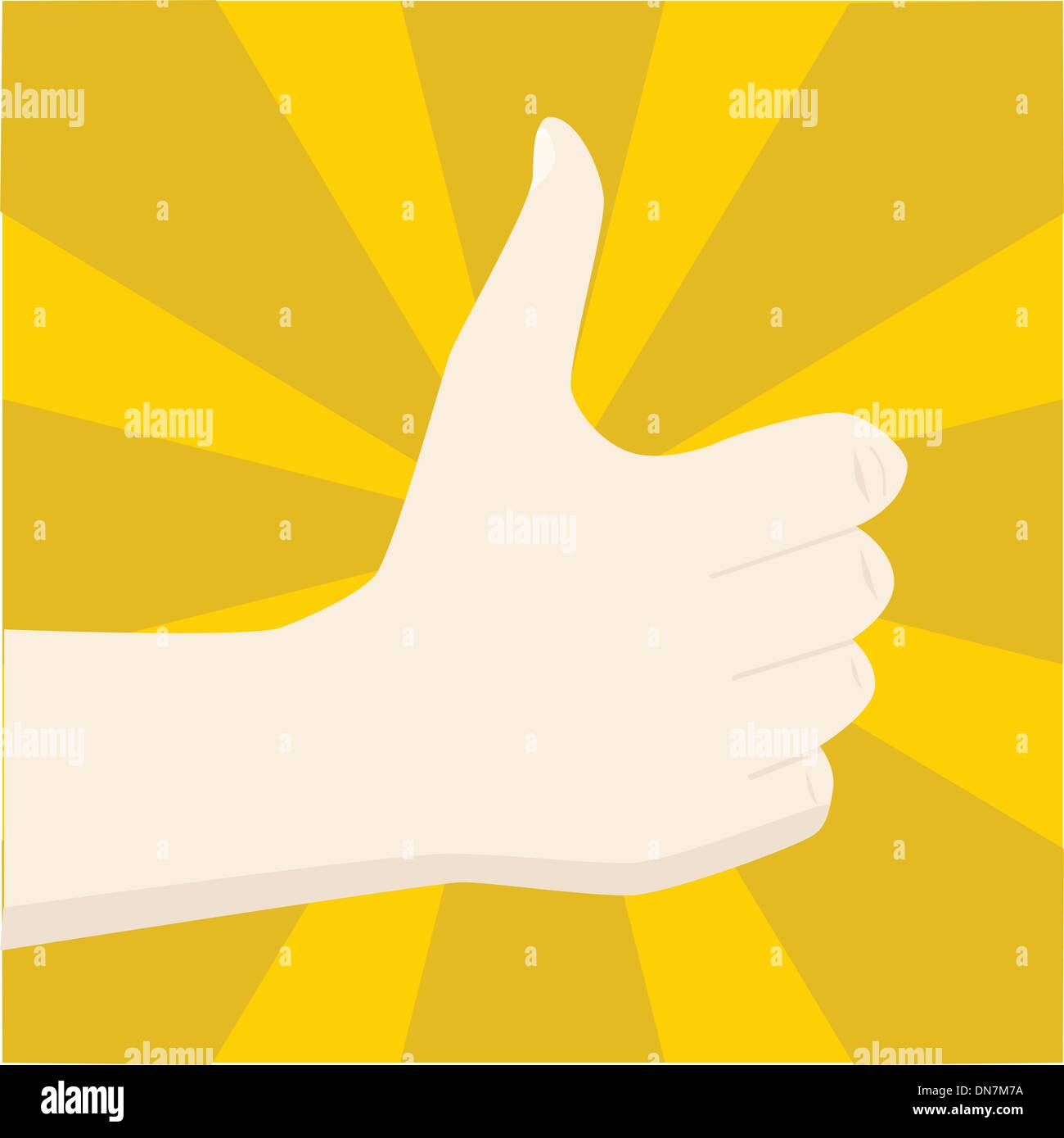 Positive sign Stock Vector Images - Alamy