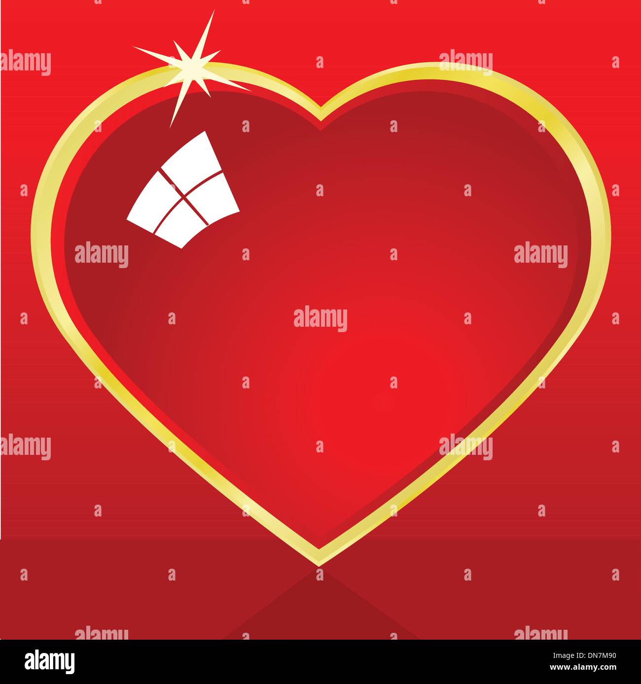 Heart illustration Stock Vector Images - Alamy