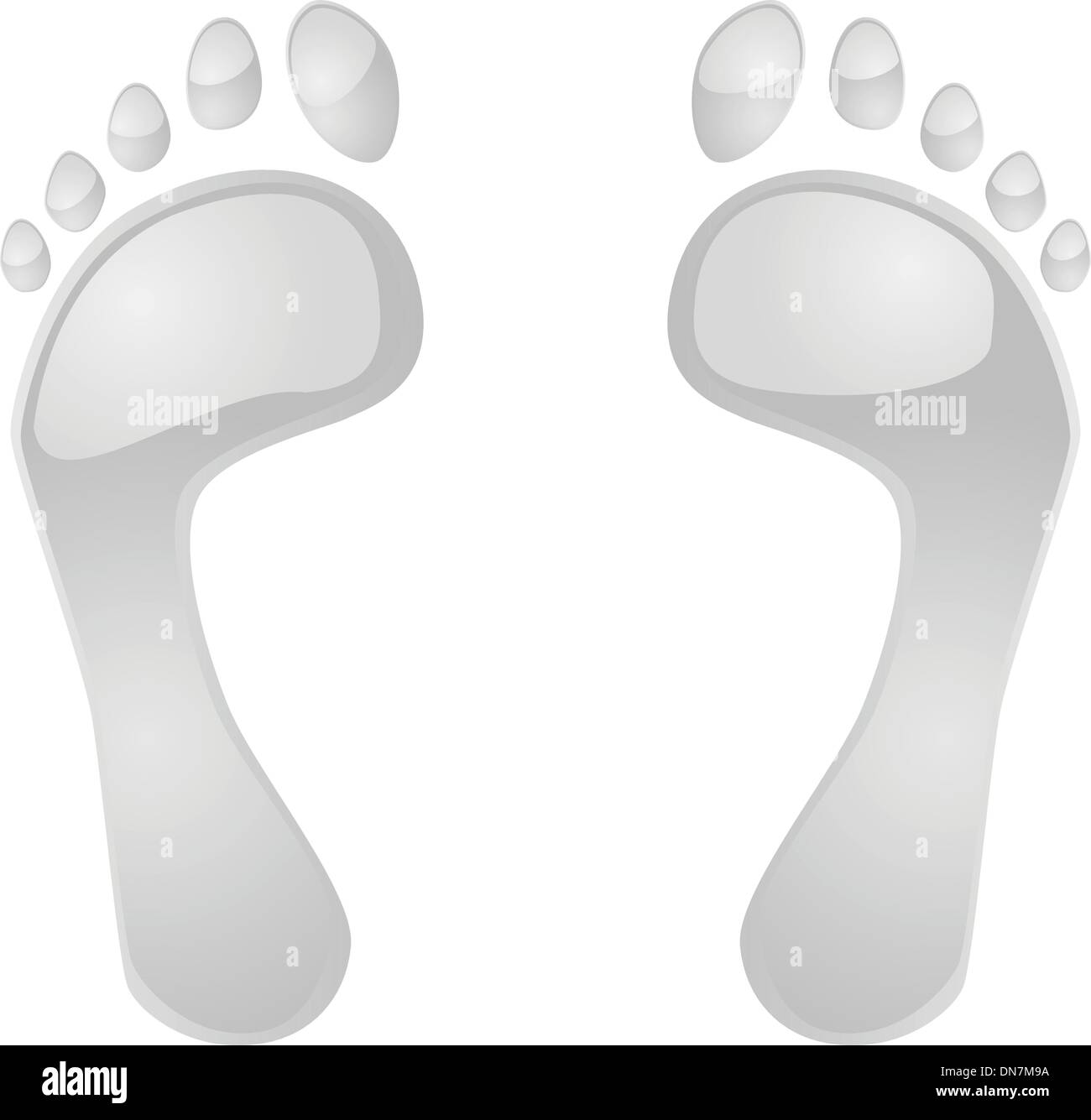 Metal feet Stock Vector Images - Alamy