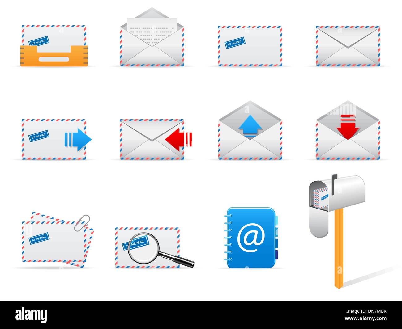 E mail messages Stock Vector Images - Alamy