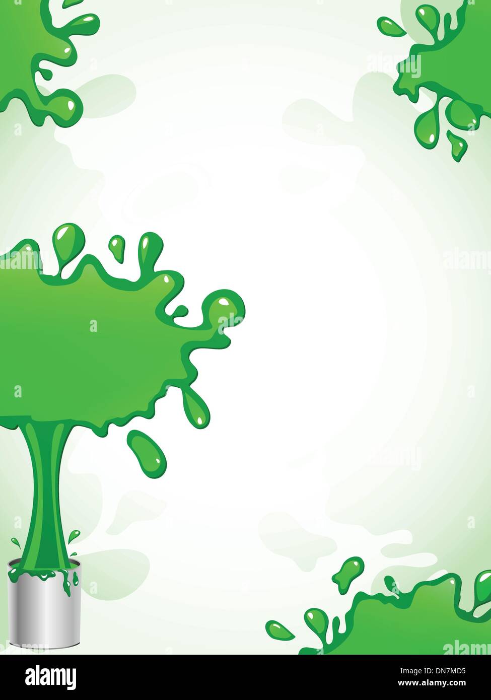 Green Ink Splash Background Stock Vector Image & Art - Alamy