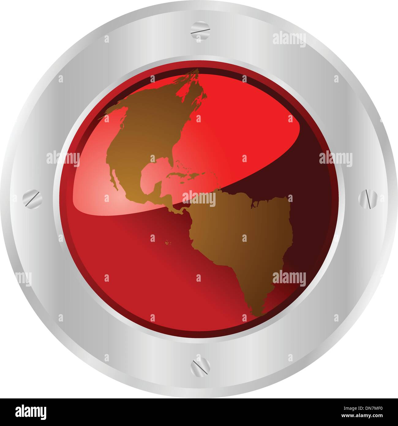 Red planet button Stock Vector Image & Art - Alamy