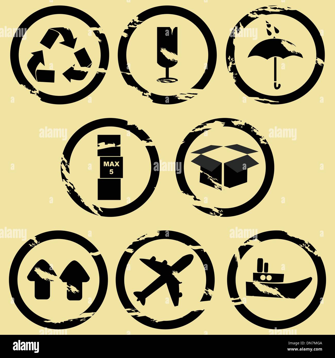 Shipping signs hi-res stock photography and images - Alamy