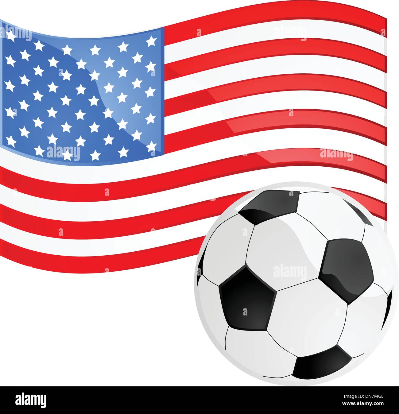 American national soccer team Stock Vector Images - Alamy