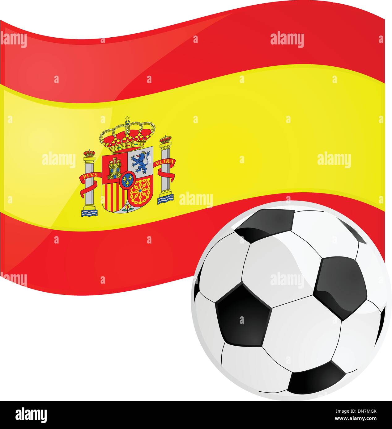 Spain national football team Stock Vector Images - Alamy