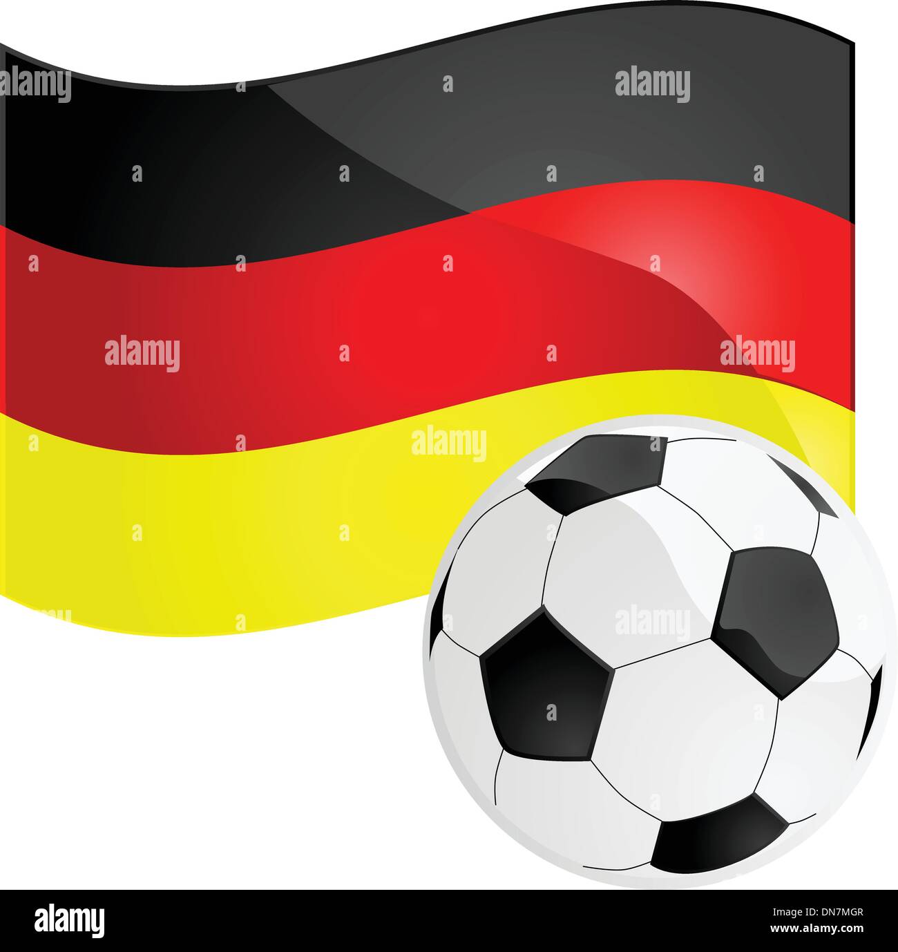 Germany soccer Stock Vector Images - Alamy