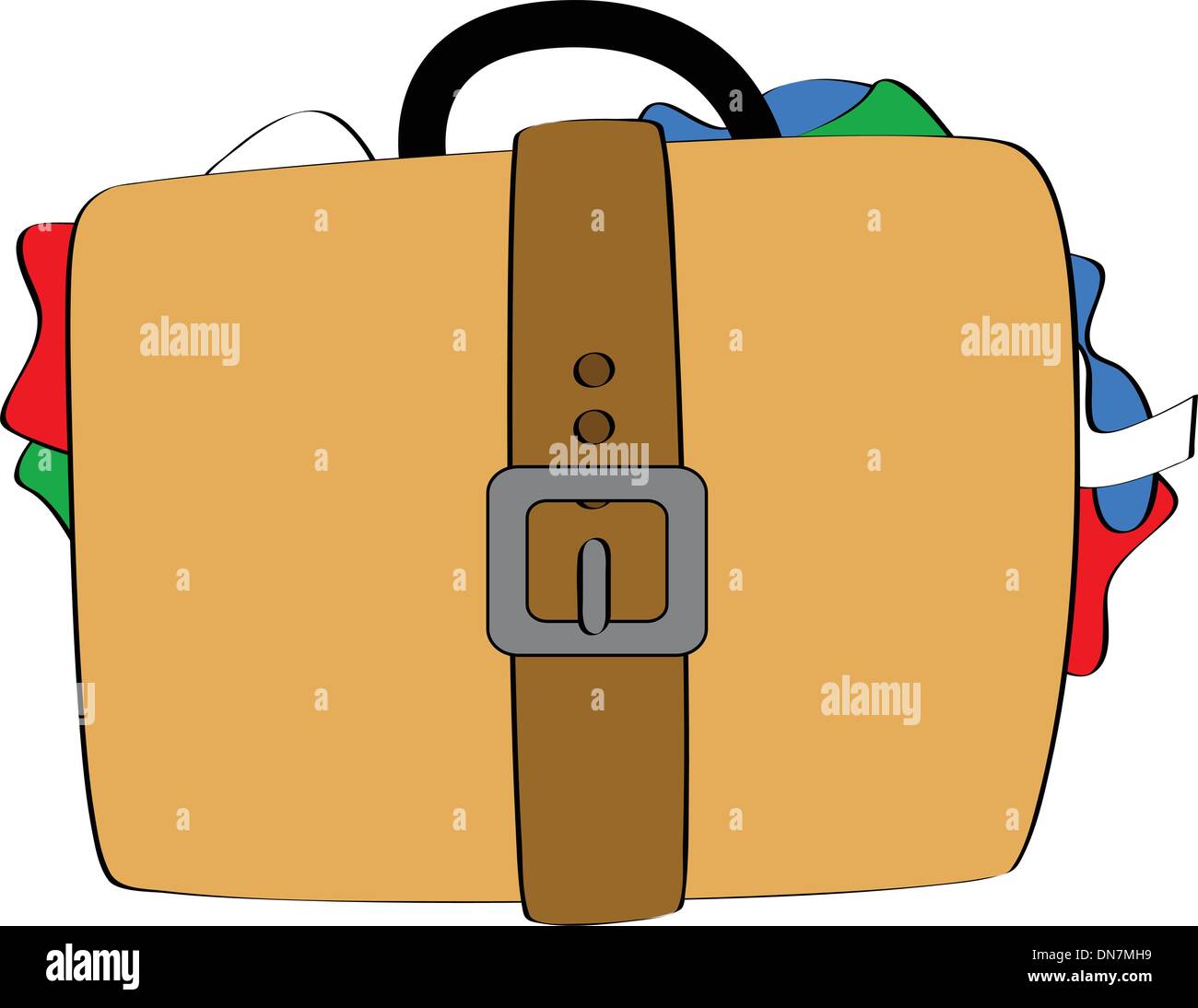 Bulging Suitcase High Resolution Stock Photography and Images - Alamy