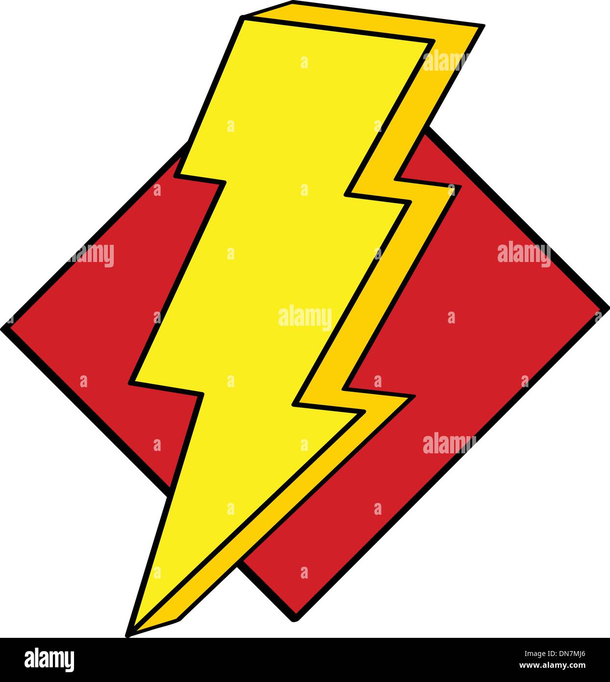 Lightning symbol vintage hi-res stock photography and images - Alamy
