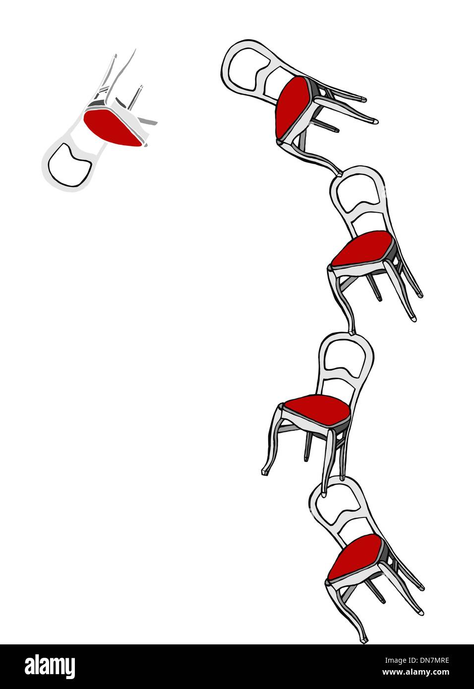 Falling balance Stock Vector Images - Alamy