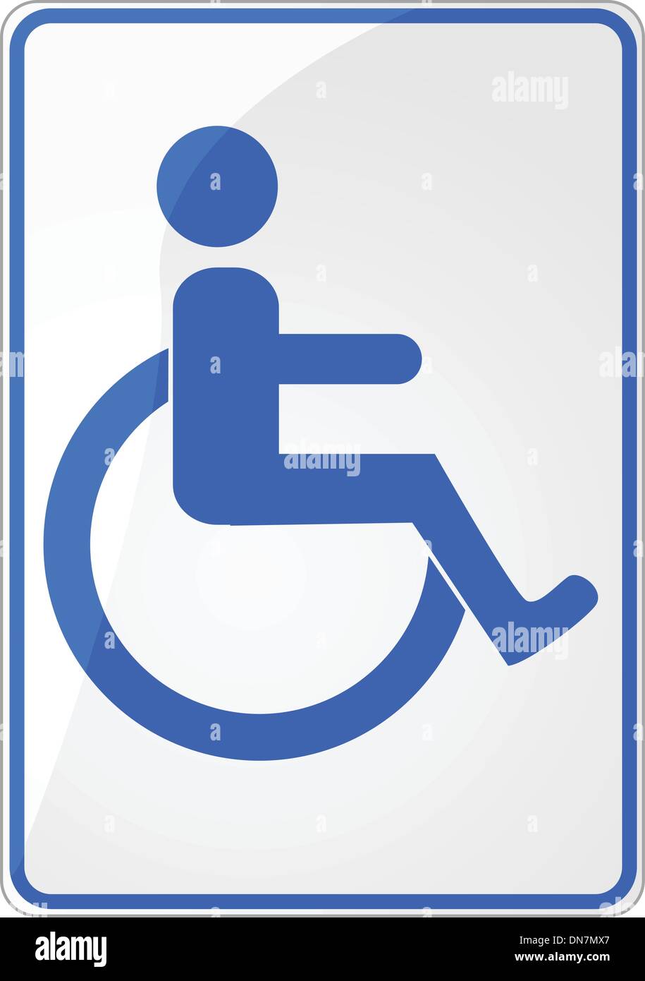 Disabled sticker hi-res stock photography and images - Alamy