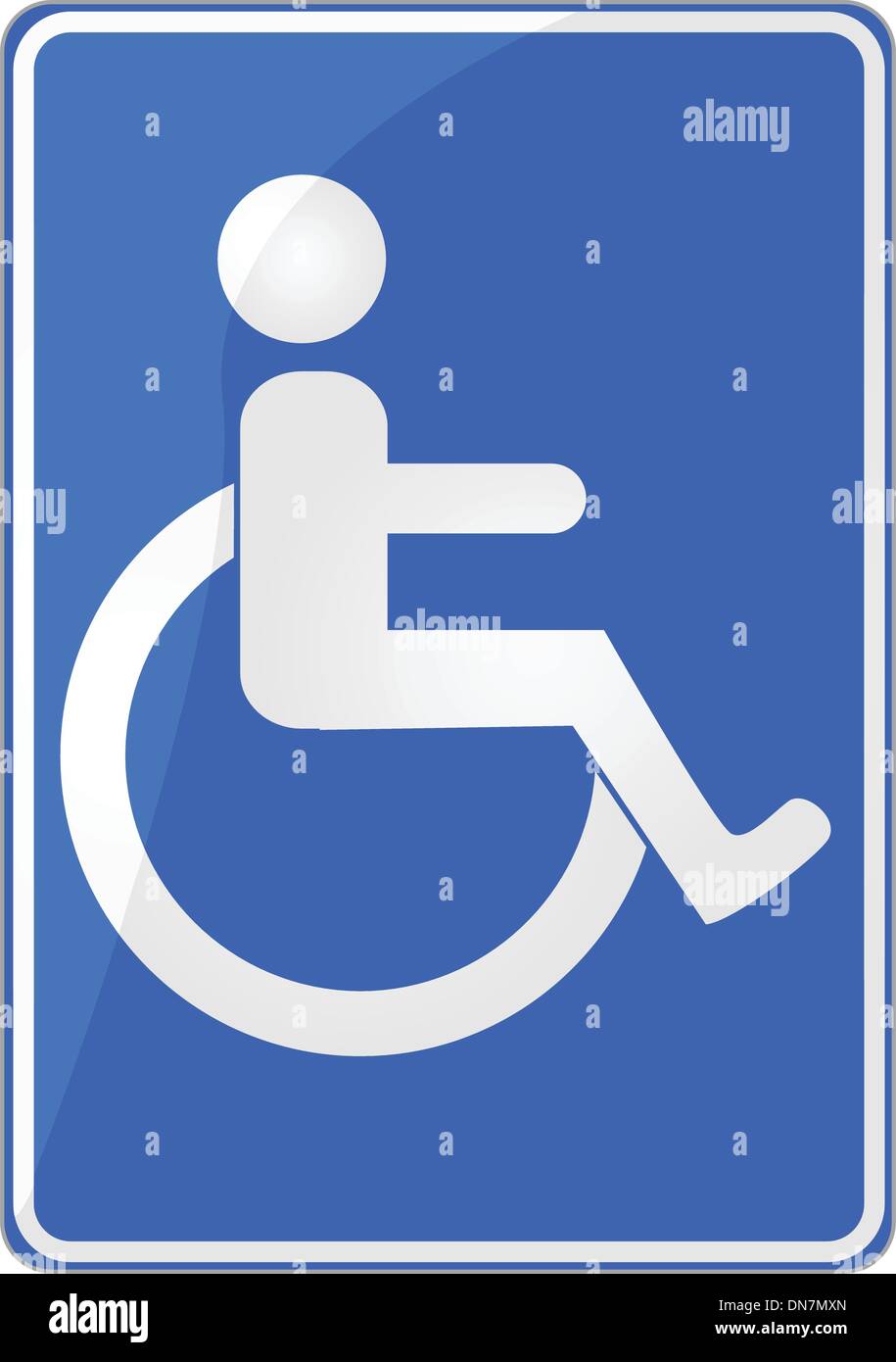 Disabled sign 2 Stock Vector Image & Art - Alamy