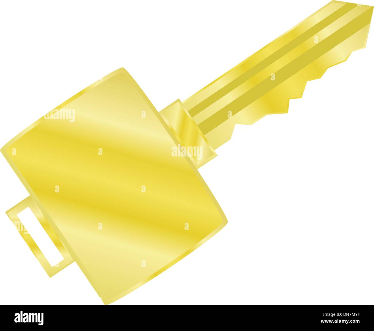 Golden key concept Stock Vector Images - Alamy