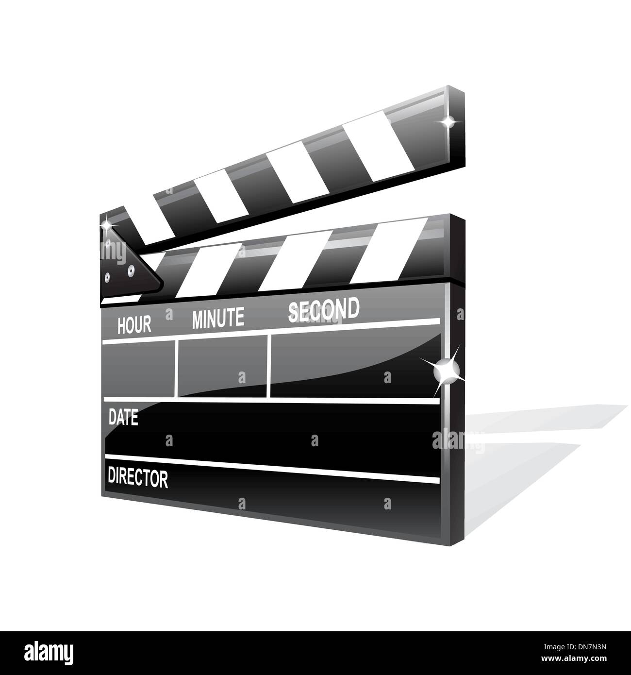 Vector clapper board Stock Vector Image & Art - Alamy
