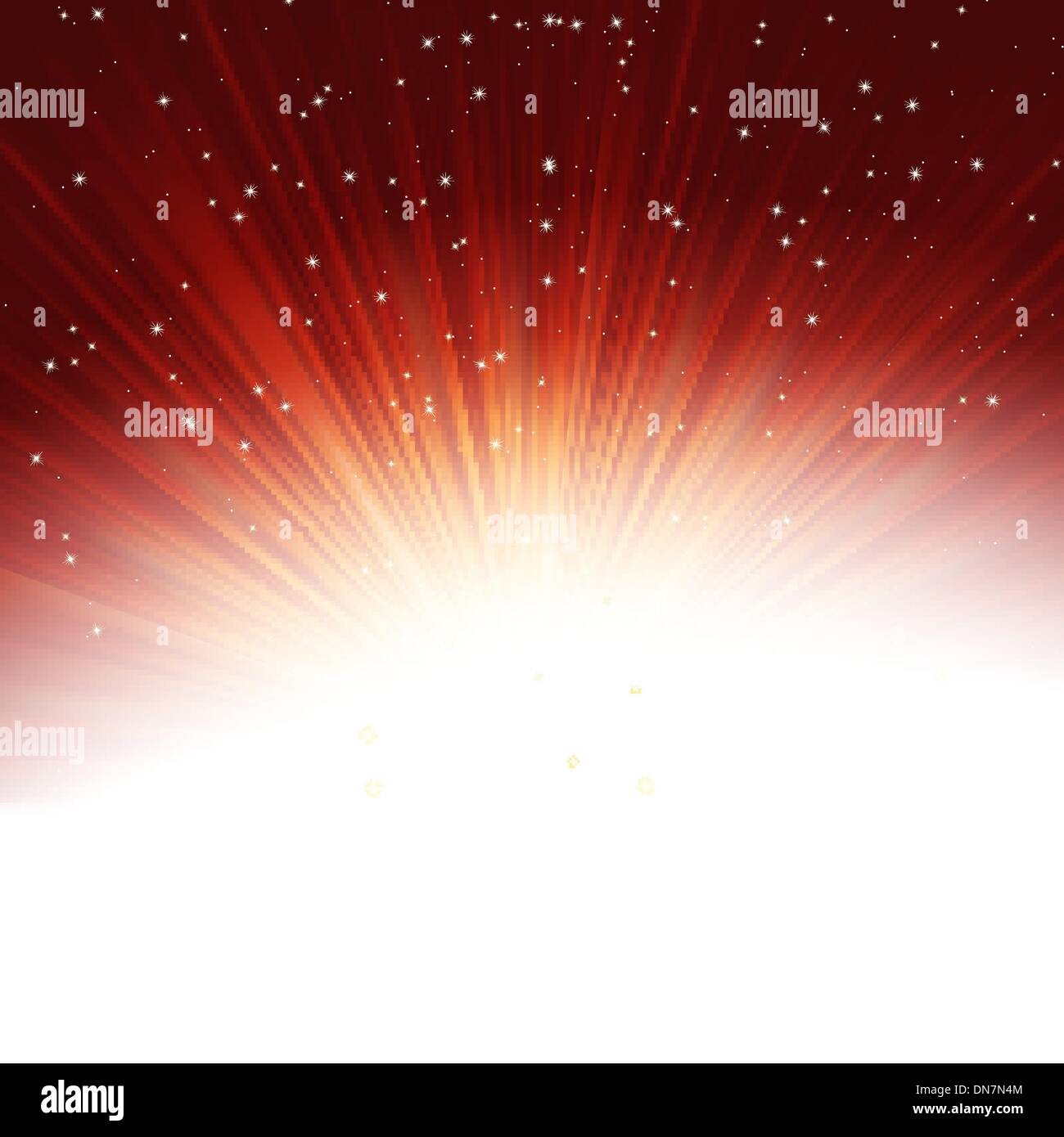 Red gradient stars on gradient background Stock Vector Images - Alamy