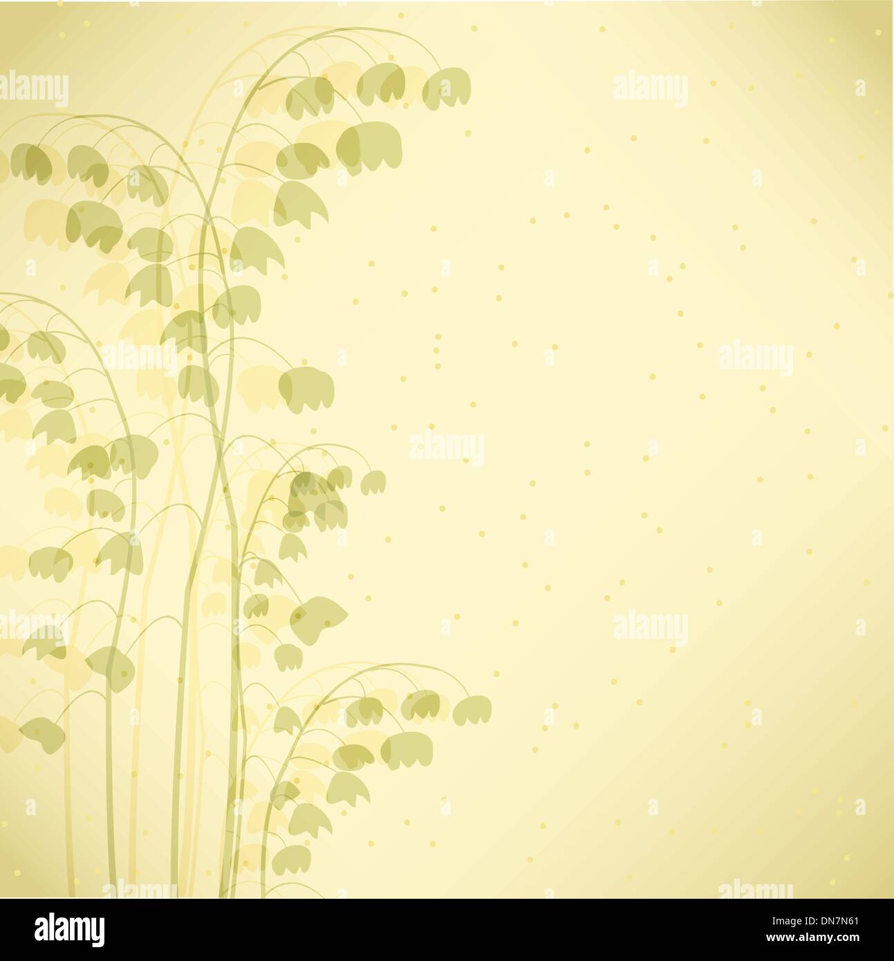 Spring forest lily valley Stock Vector Images - Alamy
