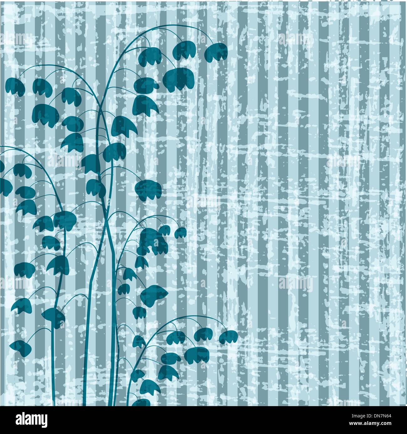 Lily valley spring bouquet Stock Vector Images - Alamy