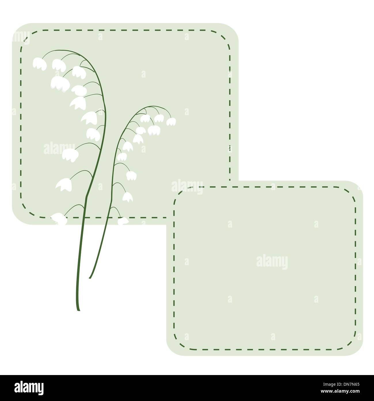 Lily of the valley vector hi-res stock photography and images - Alamy