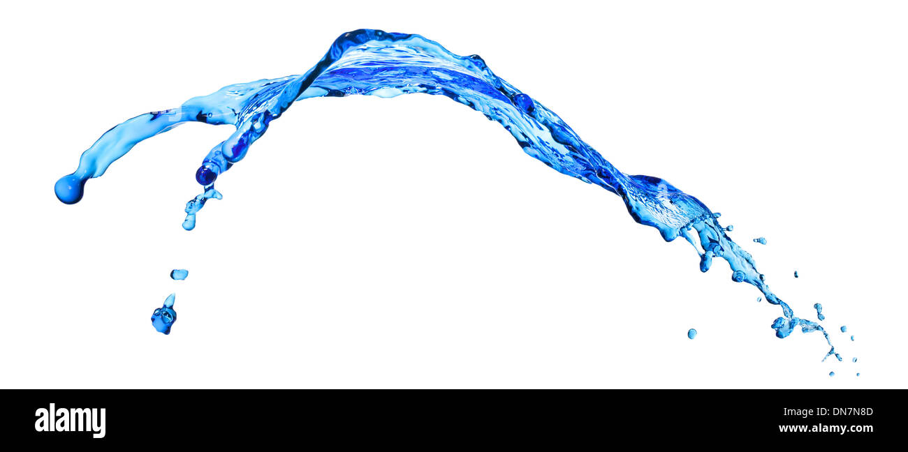 abstract liquid splash isolated on white background Stock Photo - Alamy