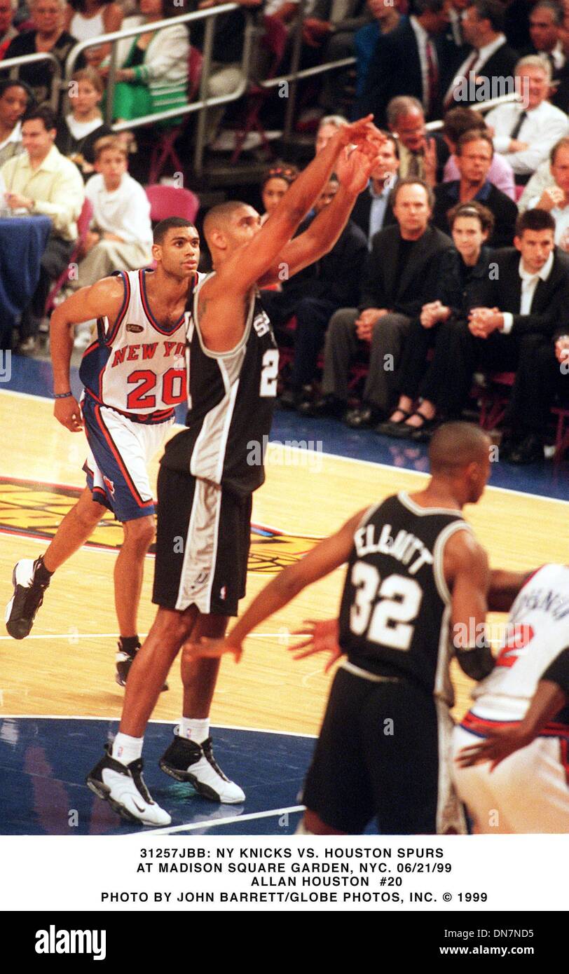 June 21, 1999 - 31257JBB 06/21/99.NY KNICKS VS. HOUSTON SPURS.AT ...