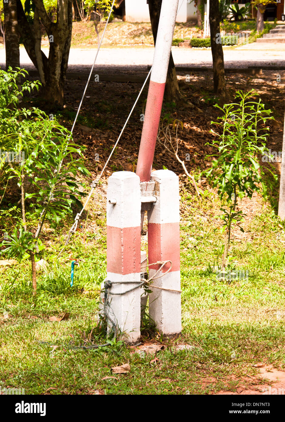 Boundary pole hi-res stock photography and images - Alamy
