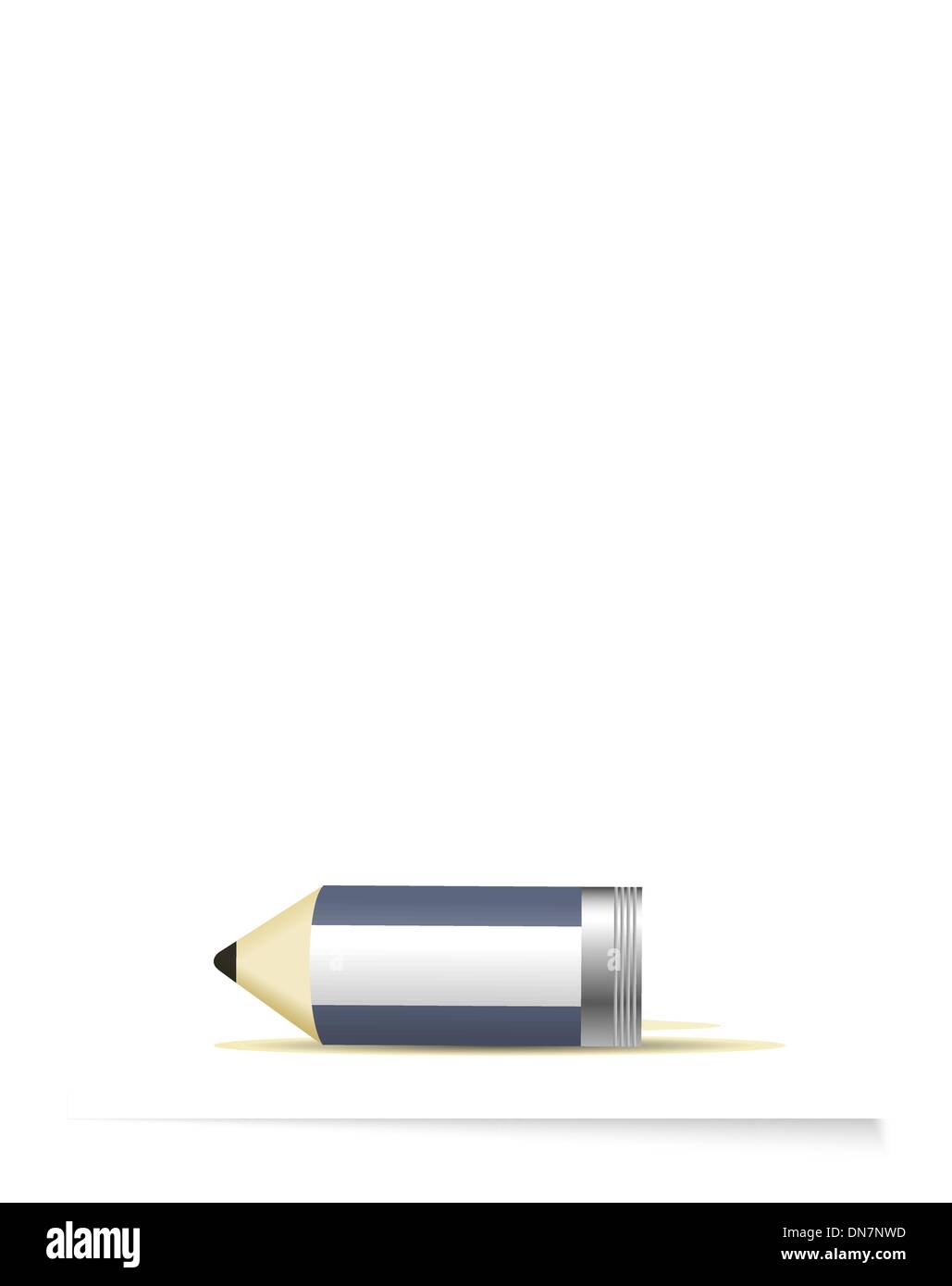 The list of paper with pencil Stock Vector Image & Art - Alamy