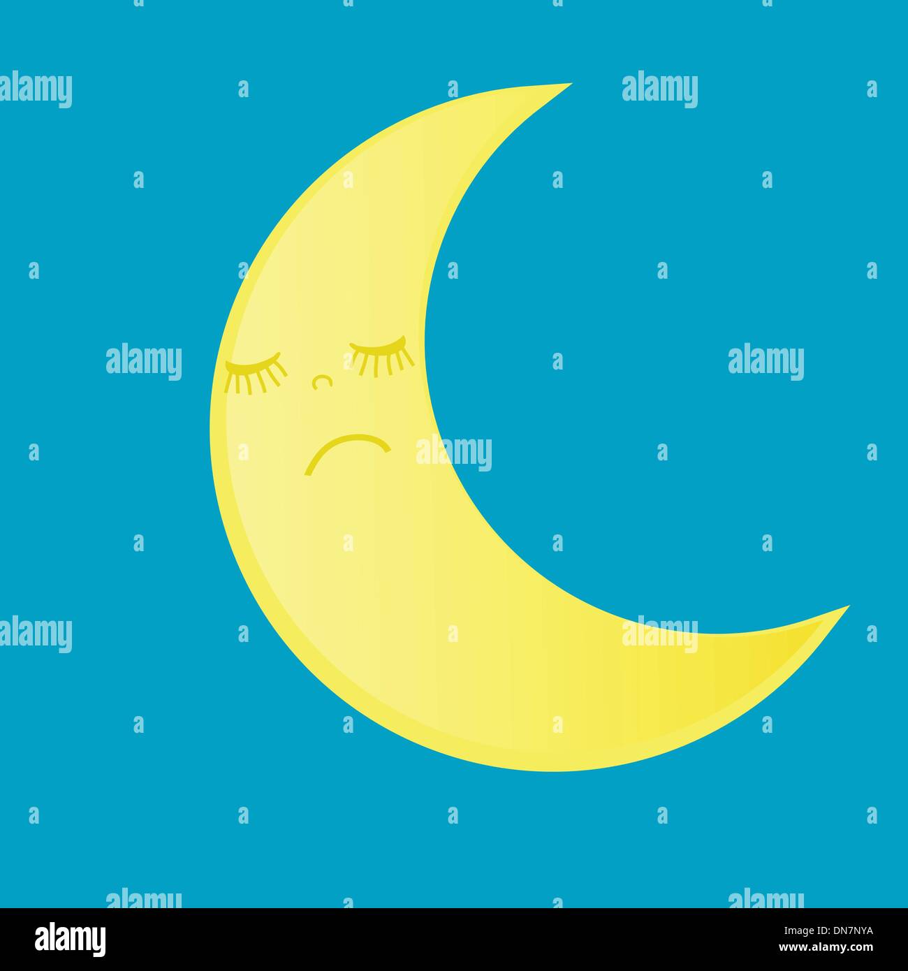 Winter full moon Stock Vector Images - Alamy